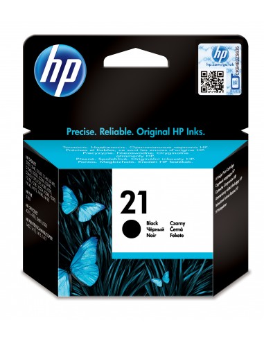 Original HP No.21 5ml Black Ink Cartridge Ink Cartridge - C9351AE